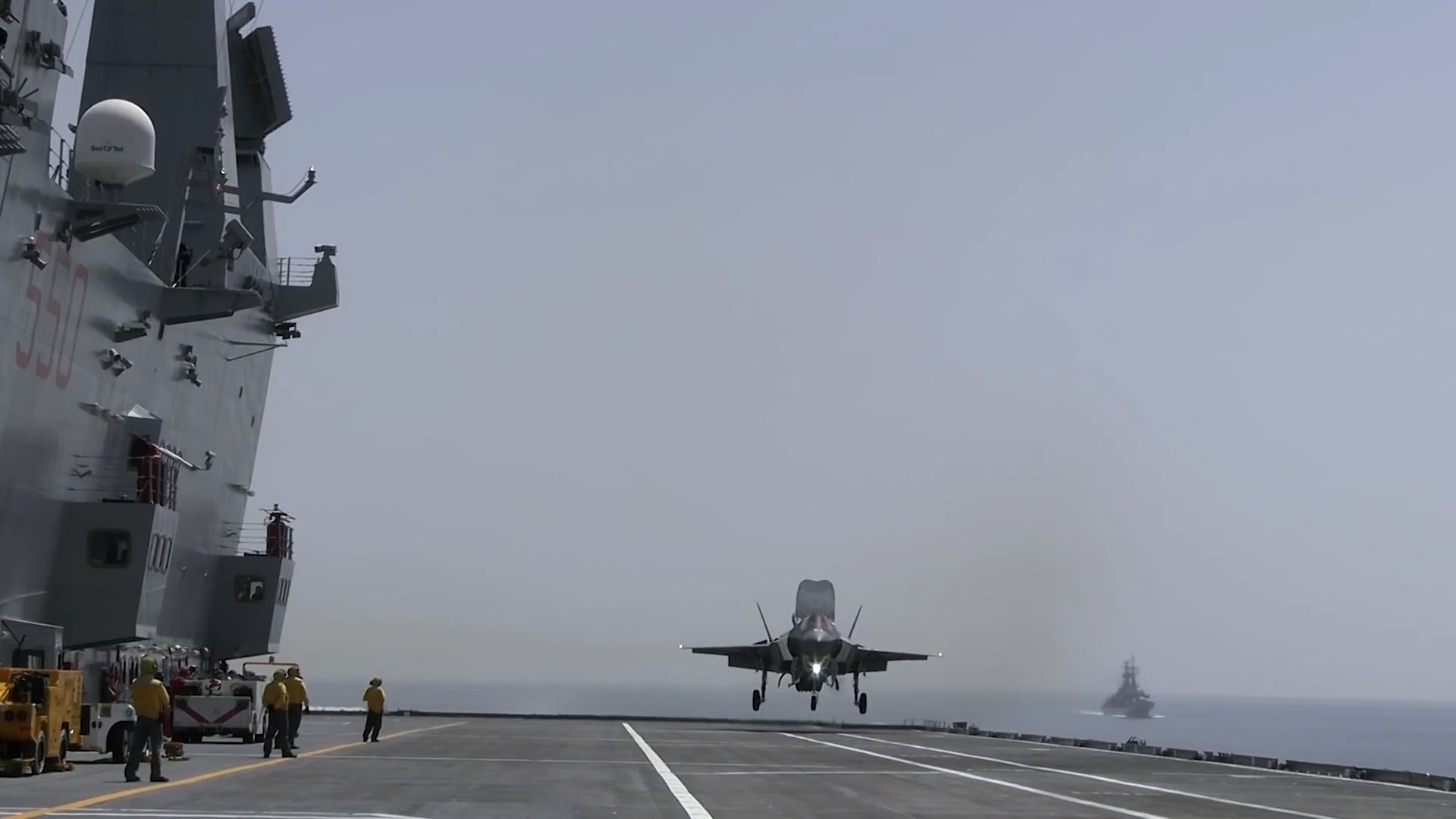 First Ever Italian Navy F-35B Landing Aboard ITS Cavour First Ever Italian Navy F-35B Landing Aboard ITS Cavour