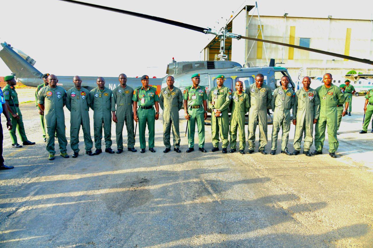 Nigeria Puts Its First Two Bell UH-1H "Huey" Helicopters Into Service